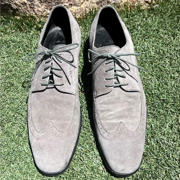 Hugo Boss | Shoes | Hugo Boss Suede Wingtip Shoes | Poshmark